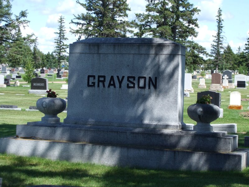 ROSEDALE CEMETERY MOOSE JAW, SASKATCHEWAN, CANADA