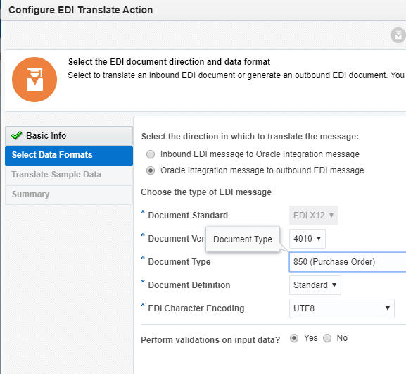 iPaaS@ORACLE.CLOUD: #763 OIC - B2B - EDI Translation support