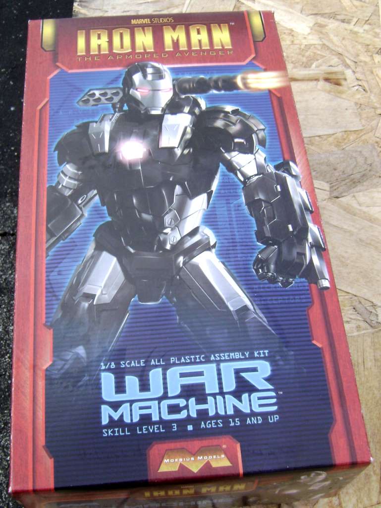 KirkTrekModeler's Model Blog: War Machine Model Build