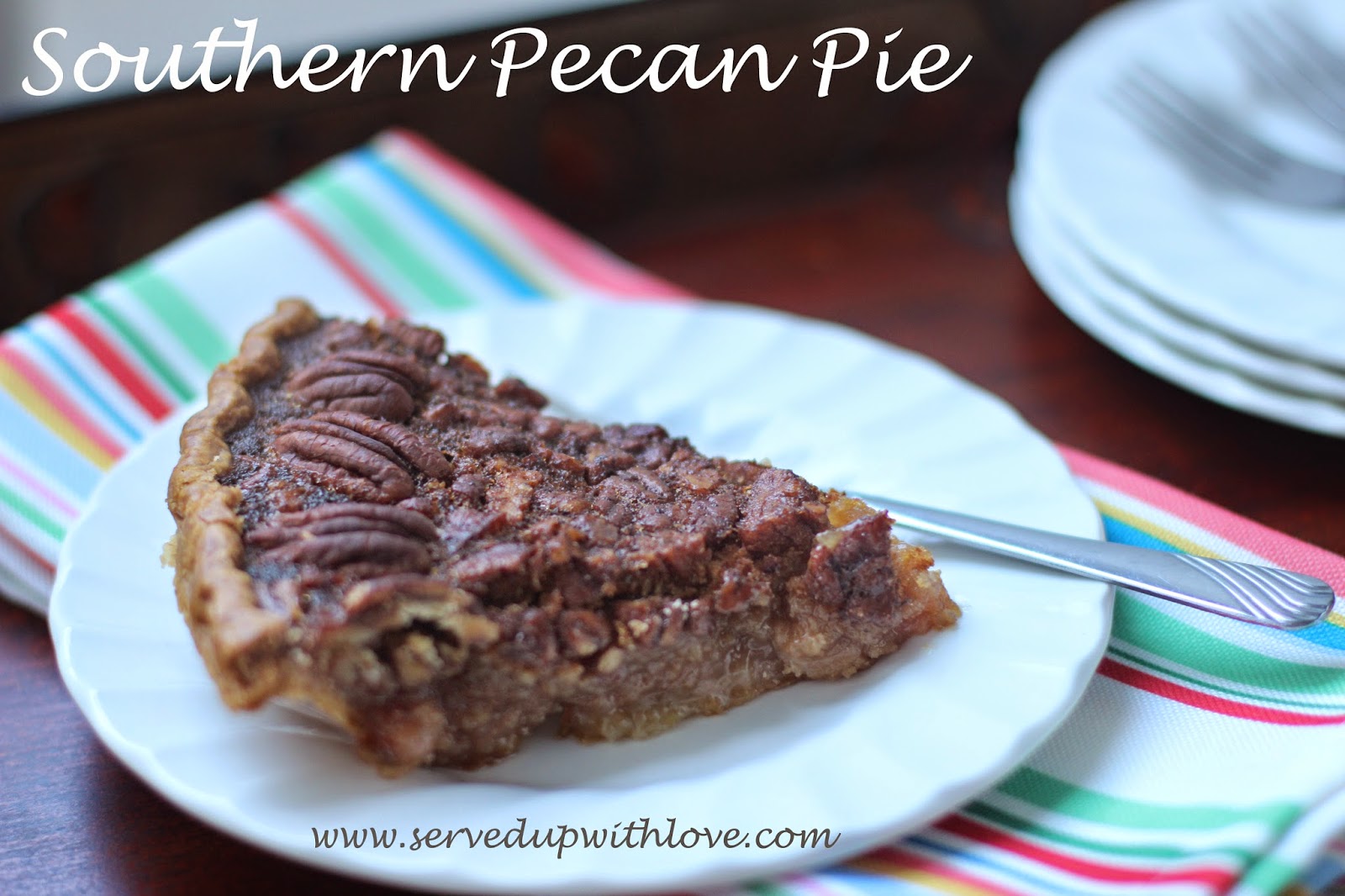 Southern Pecan Pie | Served Up With Love