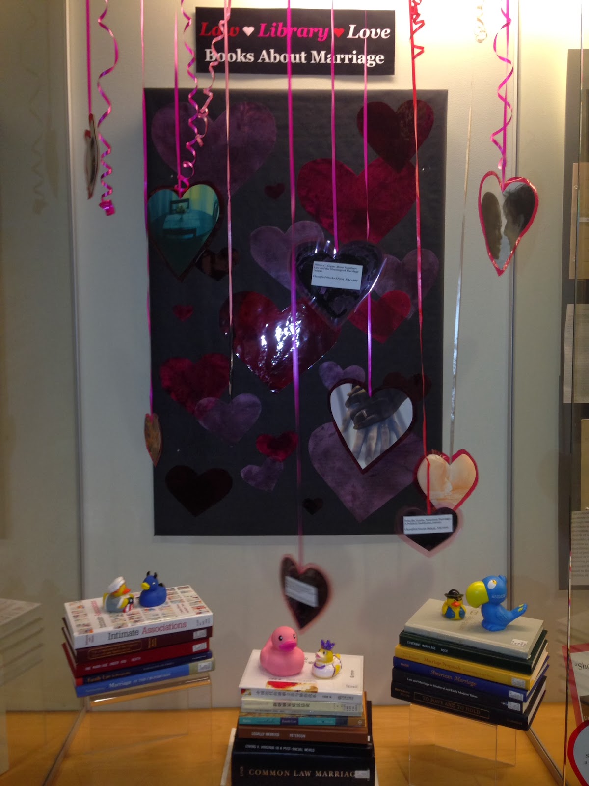 Gallagher Blogs: New Display: Law ♥ Library ♥ Love