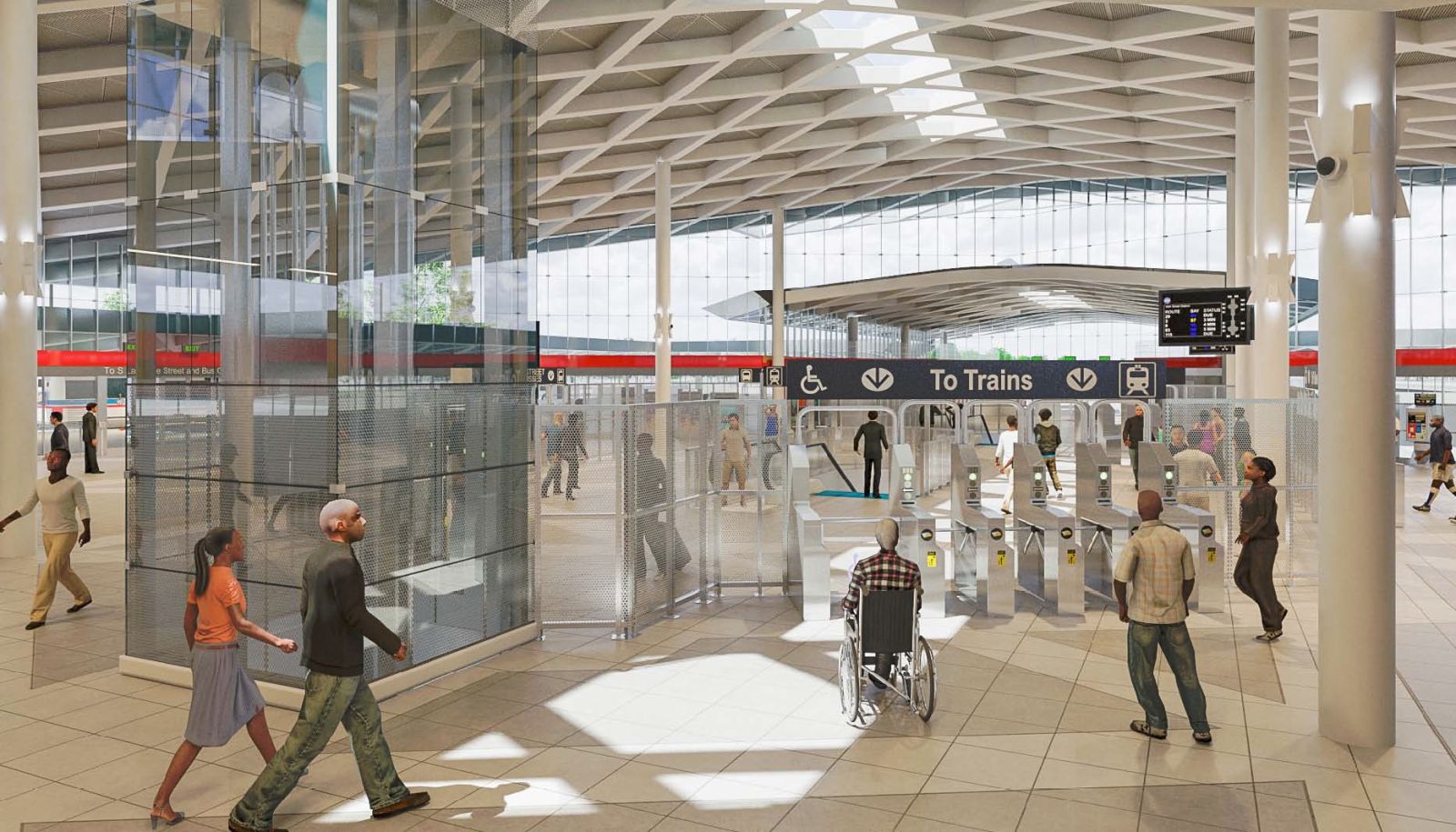 2020 ArquiNotas: Renovaciones de la estación terminal 95th/Dan RYAN