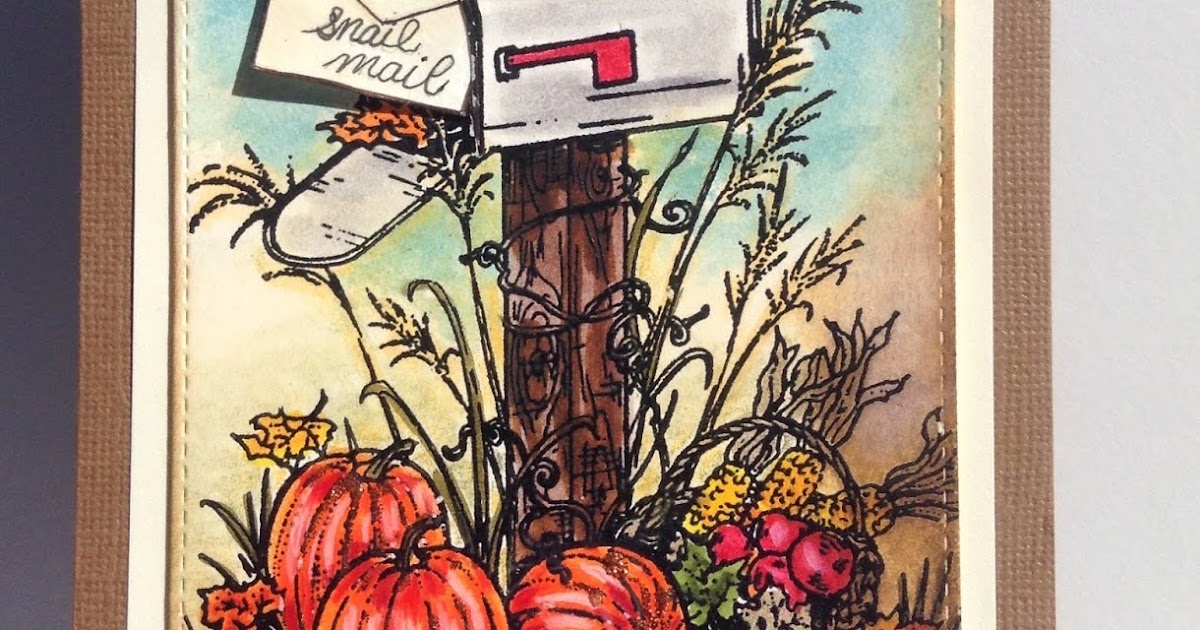 PaperArts Cafe: Snail Mail Fall Mailbox