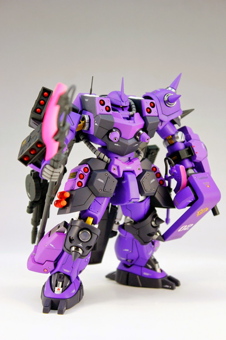 GUNDAM GUY: HG 1/144 Super Custom Zaku F2000 - Customized Build