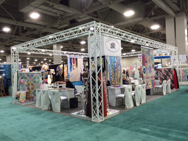 Inspired by Fabric: Take a tour of our booth!