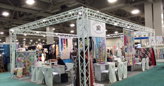 Inspired by Fabric: Take a tour of our booth!