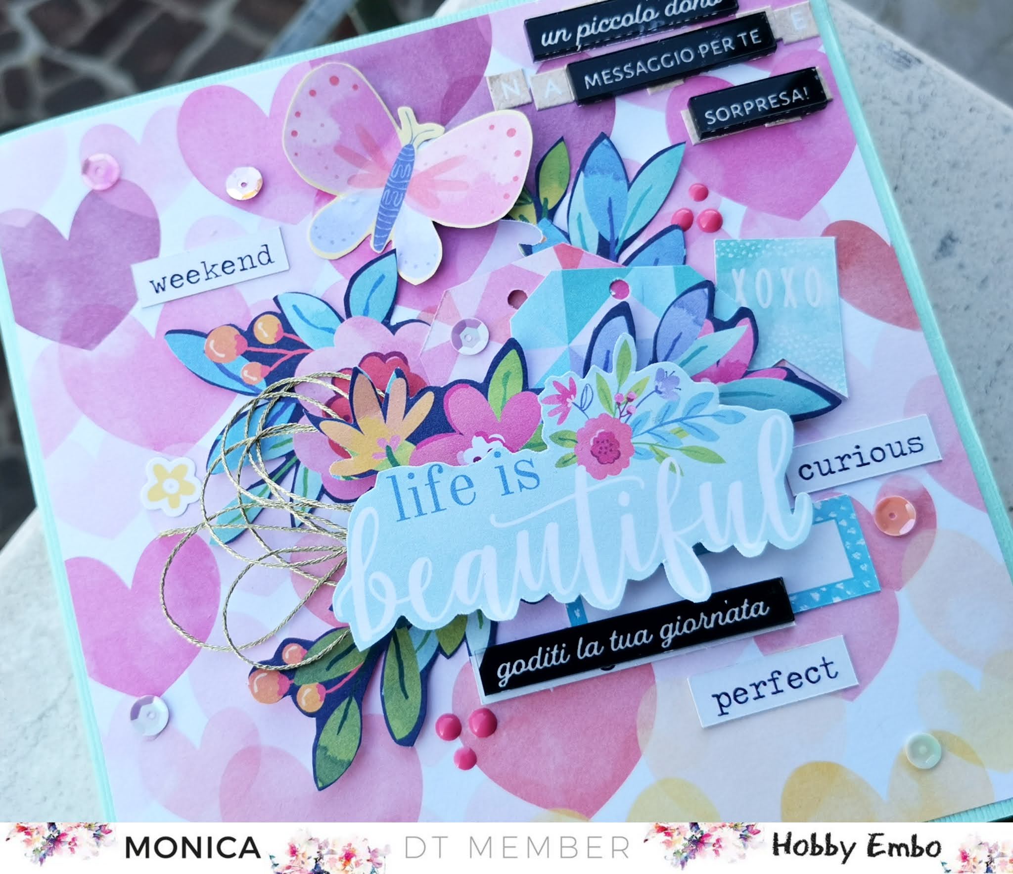 Life is beautiful - Card