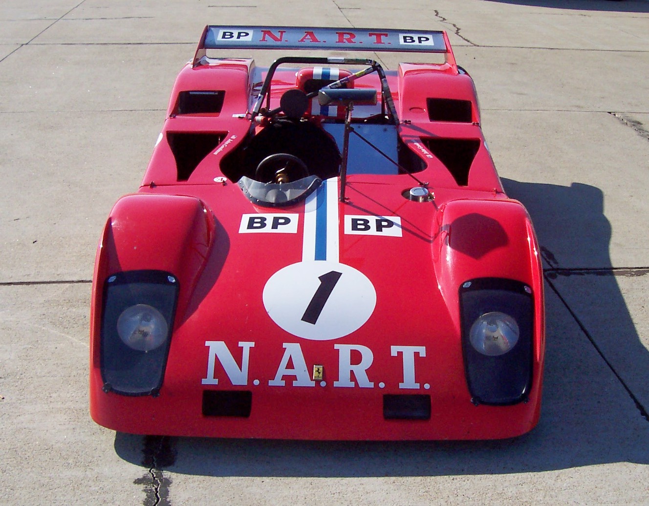 POPPA WHEELIE: N.A.R.T. Ferrari 312P 1972