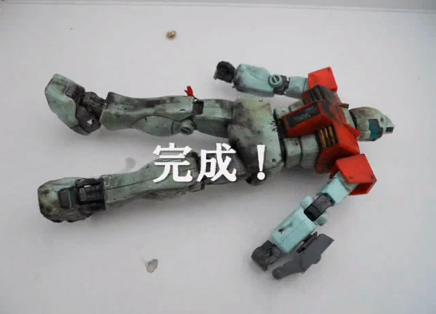 GUNDAM GUY: Gundam Funnies: How To Create Battle Damage Effect To Your ...