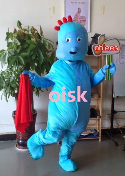 OISK: OISK In the night garden Iggle Piggle Mascot Costume