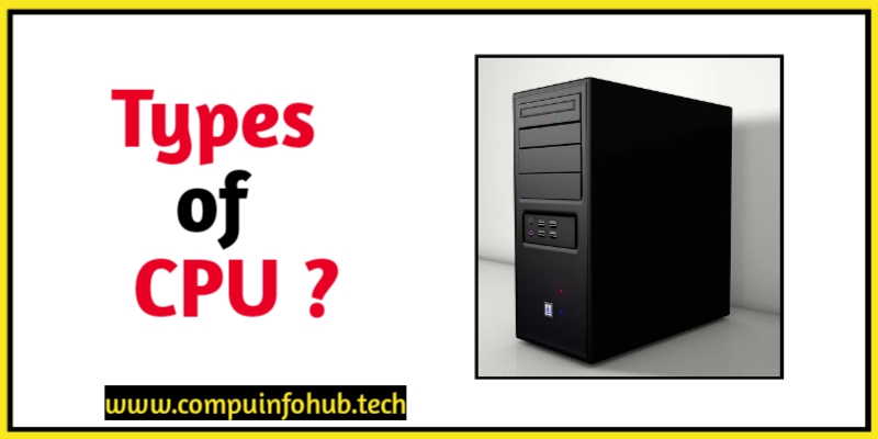 Parts of Central Processing Unit - Types of CPU - Compu Info Hub