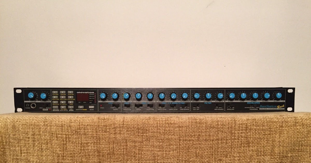 MATRIXSYNTH: Novation Bass Station Rack Analogue Synth
