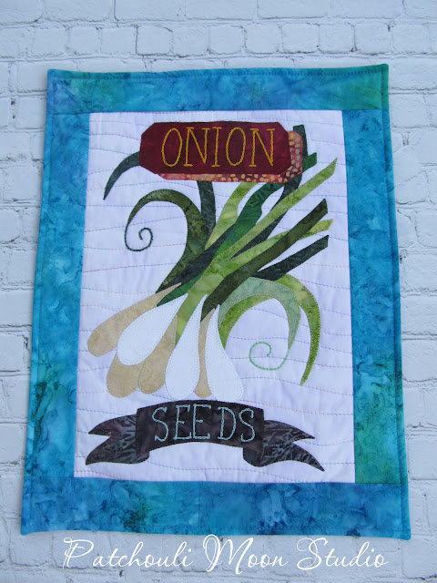 Patchouli Moon Studio: Vegetable Seed Packet Quilts