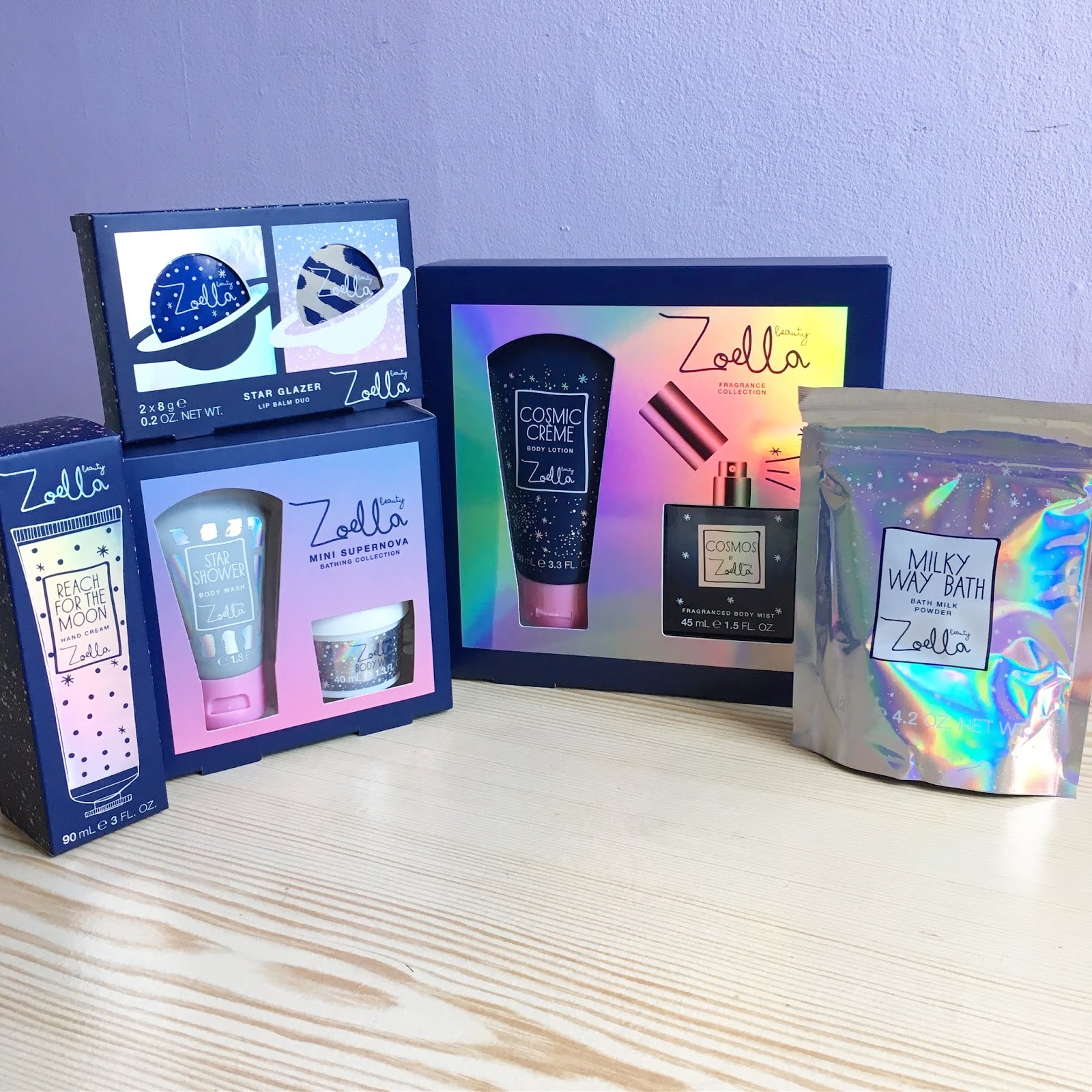 Zoella Beauty 'Cosmos' Christmas Range | September 2018 ♡ | Amy ...