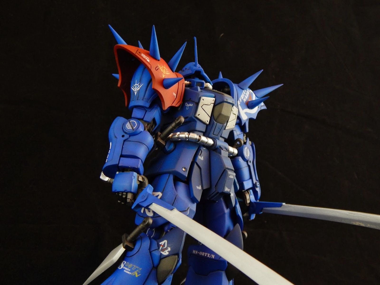 Gundams with Justinius: Master Grade Efreet Nacht Completed Gallery