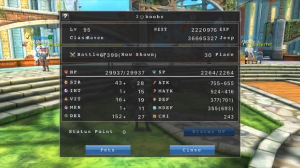 Guide Class, Skill, Stat, Pet & Equipment Avabel Lupinus Android