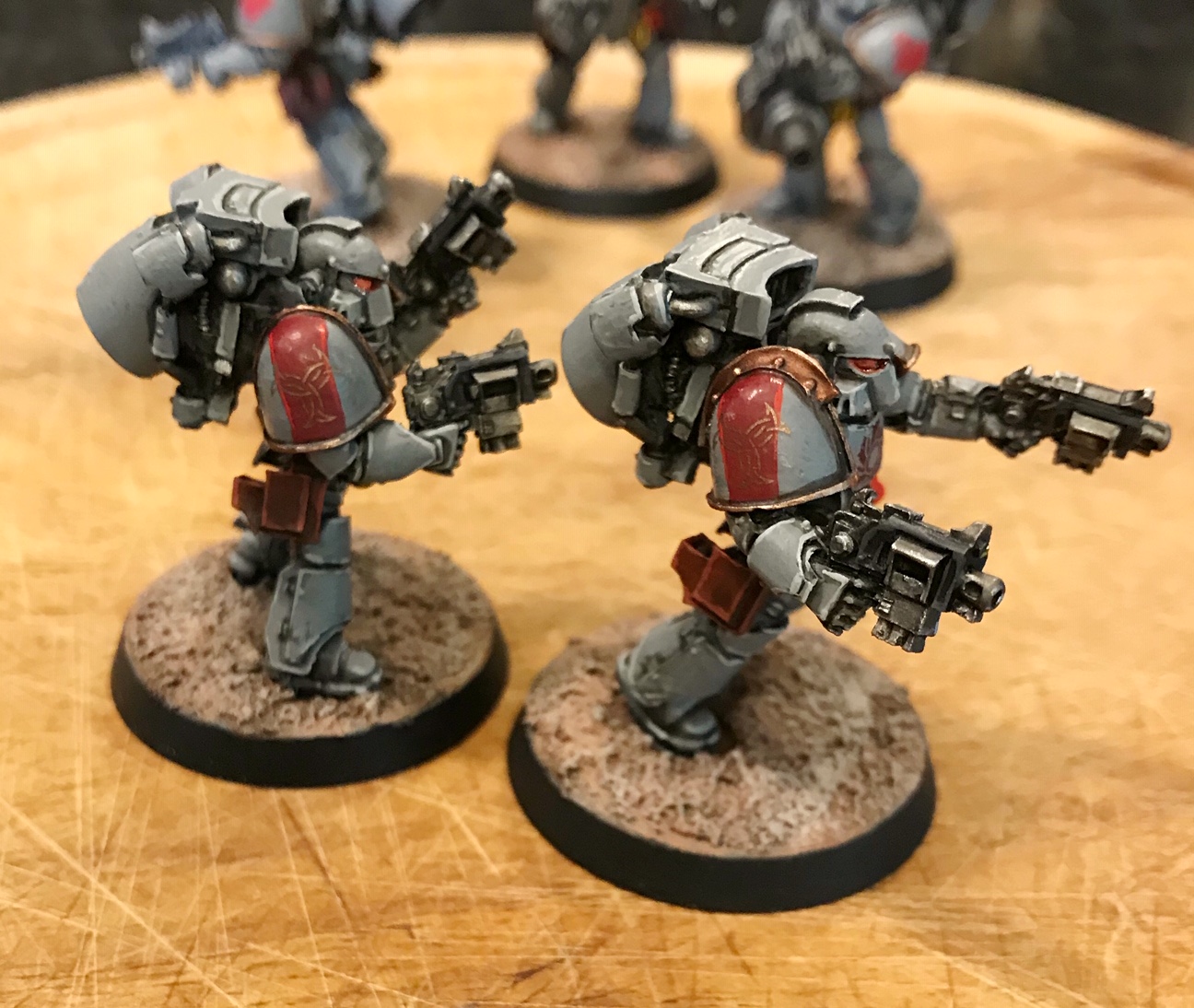 Fawcett Avenue Conscripts: Space Wolf "Destroyer" Squad for 30k