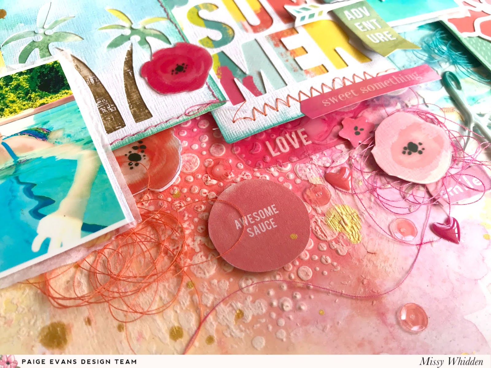 Favorite Always Layout by Missy Whidden | Paige Taylor Evans