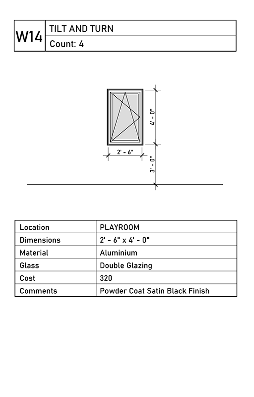 Revit Add-Ons: id:legend — Door & Windows Schedule