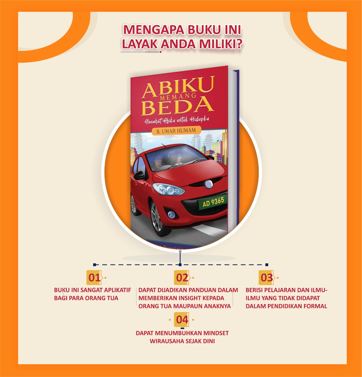 Sensei Maesa : BUKU ABIKU MEMANG BEDA