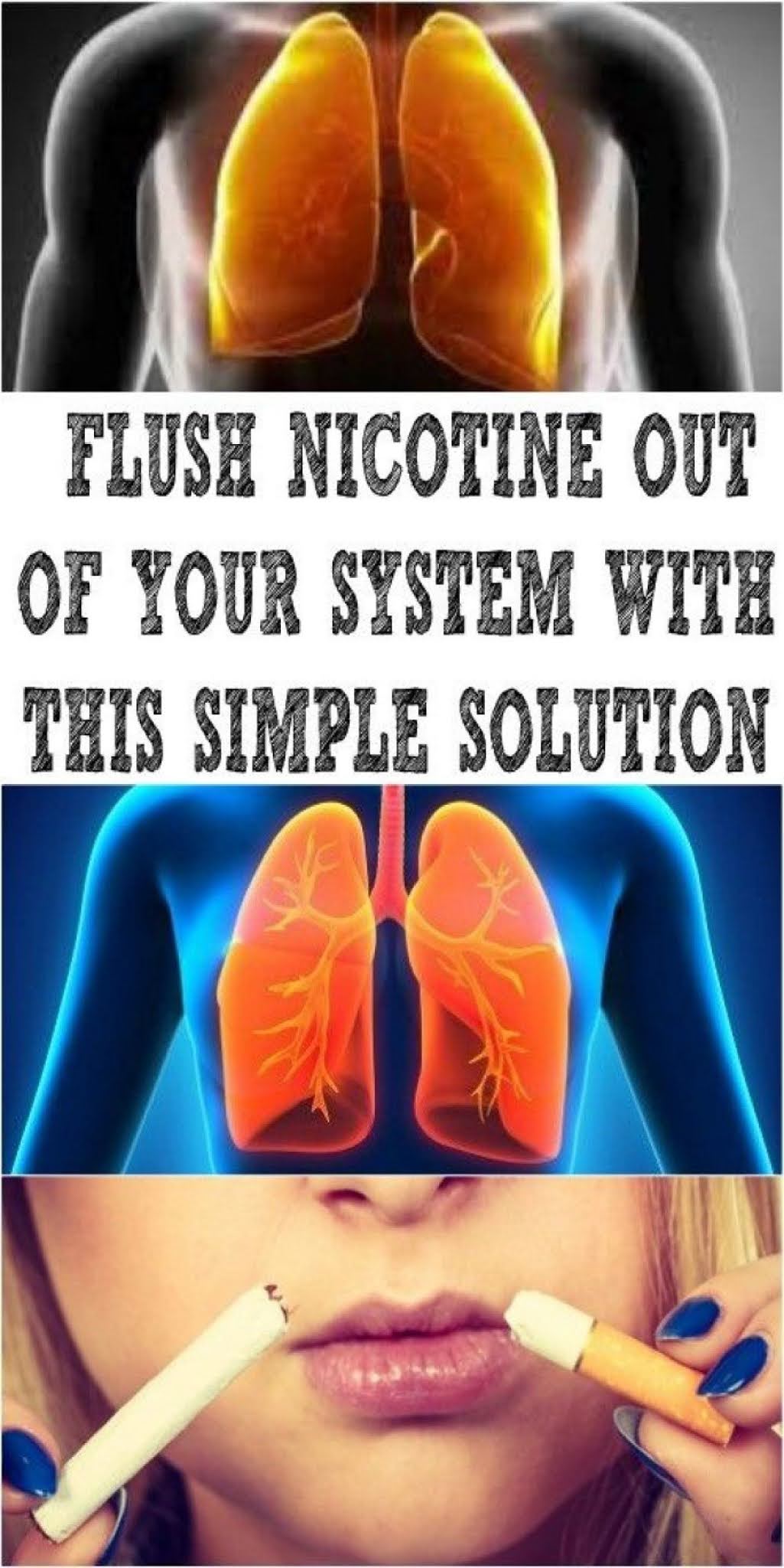 How To Easily Remove Nicotine From Your Body Without Much Effort ... How To Easily Remove Nicotine From Your Body Without Much Effort ...
