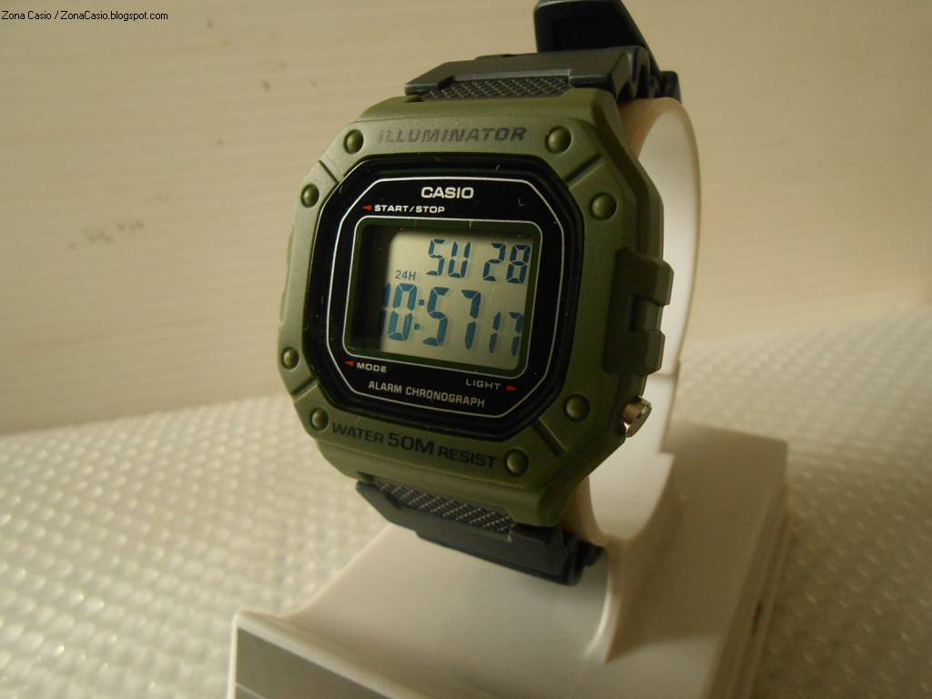 Zona Casio: Casio W-218, el DW-5300 "de los pobres"