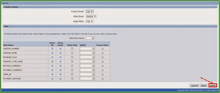 Oracle Applications Oracle Web Adi Supplier Creation