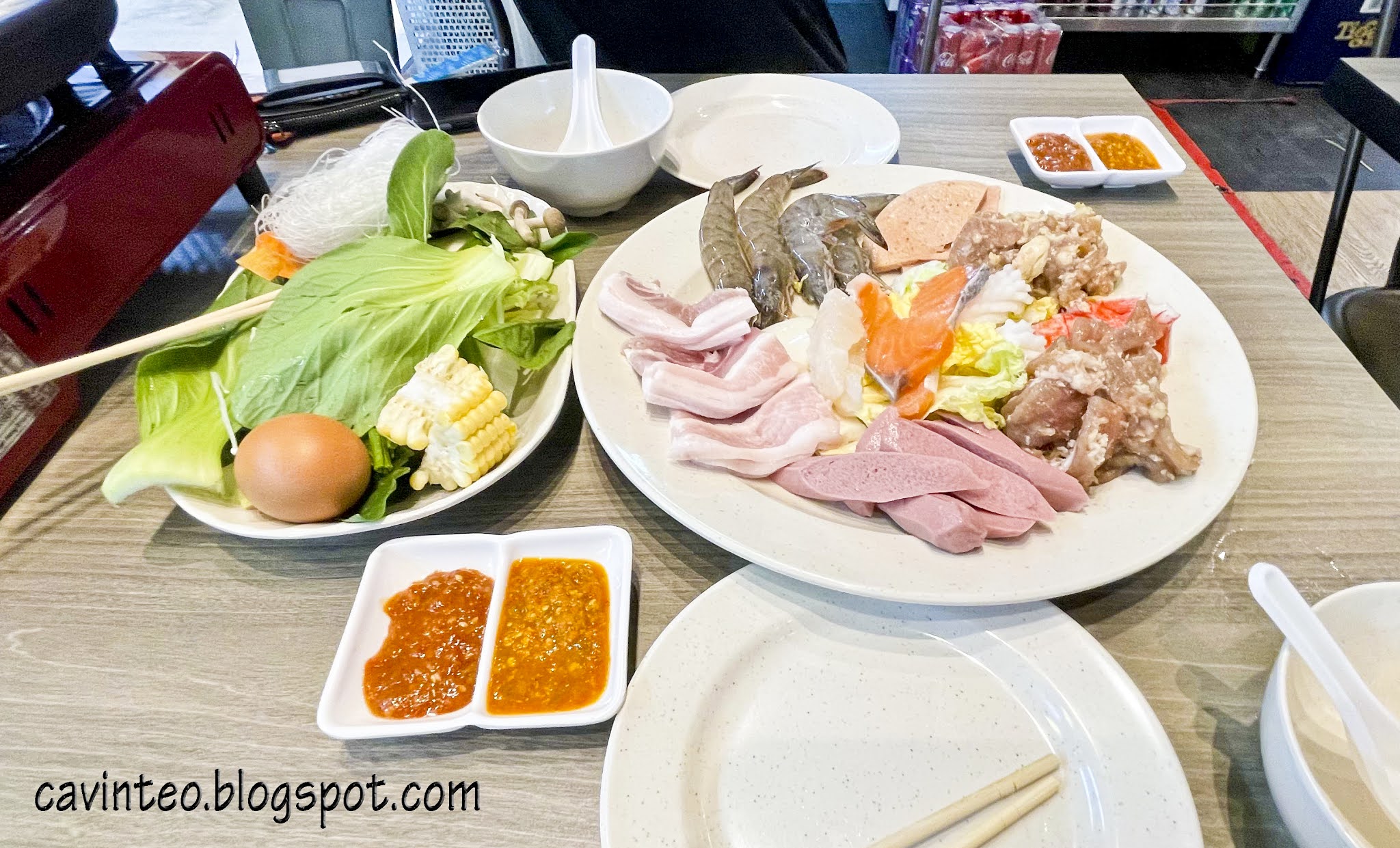 Entree Kibbles: Moo Story Mookata - Set Menu A (Platter for 2) @ Yishun ...