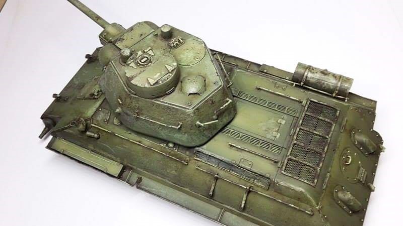 ICM 1/35 T-34/76 mod.1943 build by Marek Mika - DetailScaleView