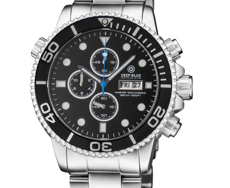 RelógiosB3: Deep Blue Master 1000 Chronograph: pau para toda a obra