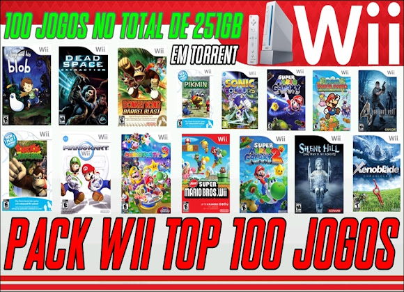 Wii Mod Brasil: Top 100 Jogos Wii "WBFS" "NTSC" Torrent
