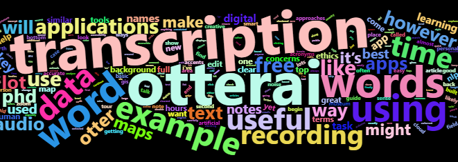 Using automated transcription software for qualitative research: a ...