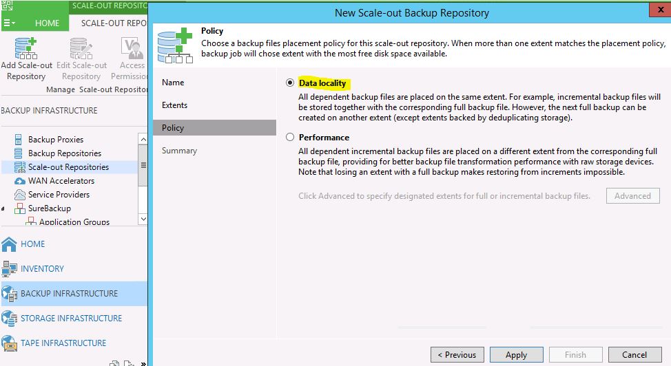 Remote Infrastructure Management: Veeam Scale-Out Backup Repository ...