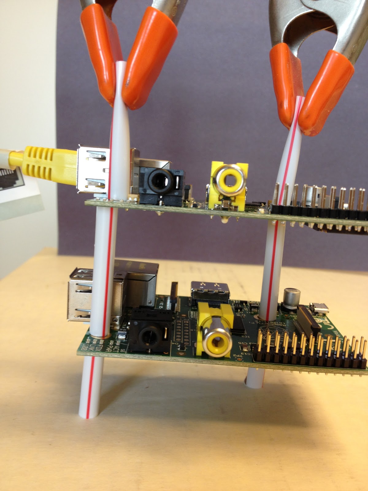 SDSC Sandbox: Raspberry Pi Cluster Rack Sketch