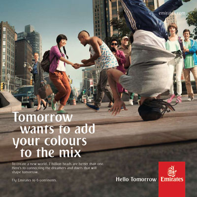 EK433B77W™: Emirates launches new global brand platform – “Hello Tomorrow”