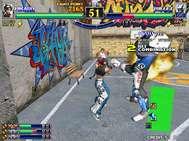 lunatic obscurity: Spikers Battle (Arcade)