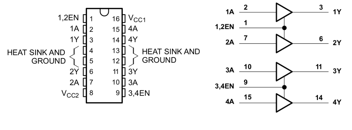 L293D Datasheet Texas Instruments Download - DATASHEET UP