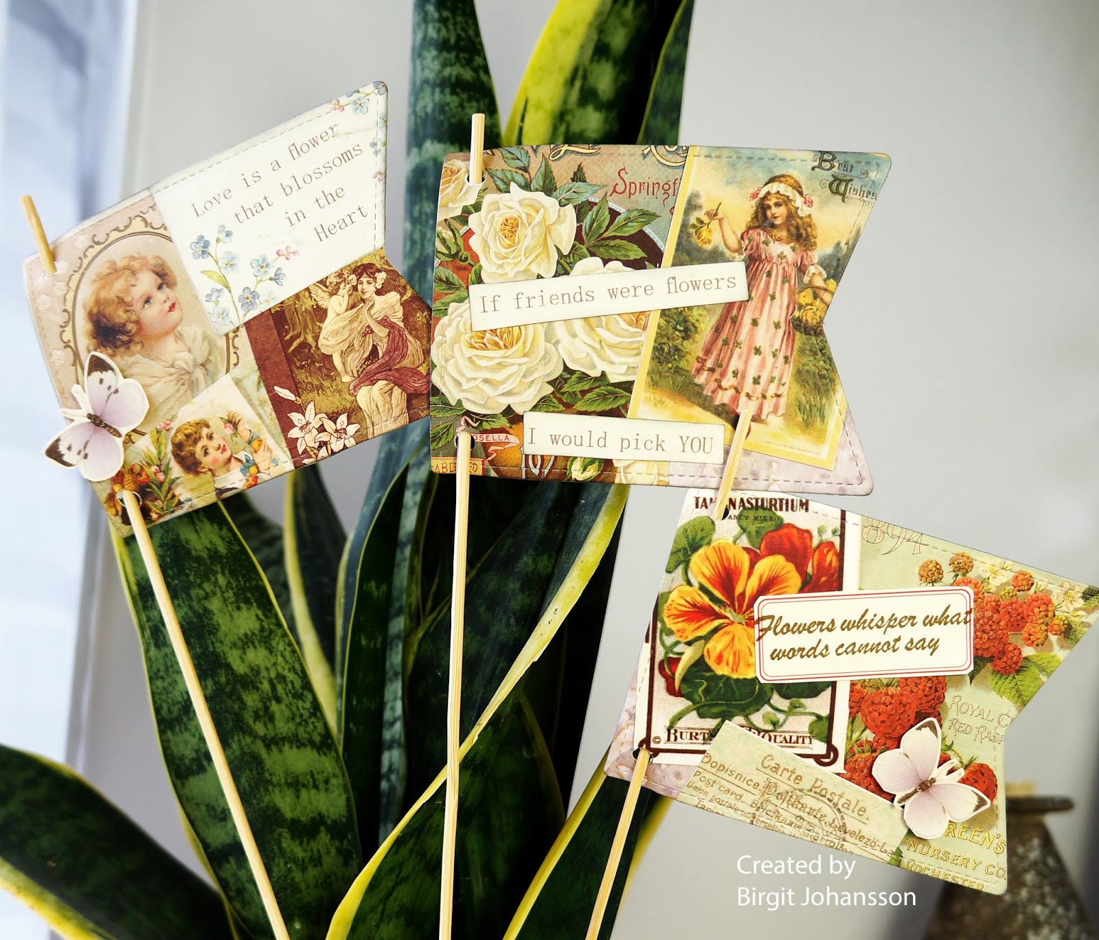 Cards R Fun : Flower Sticks