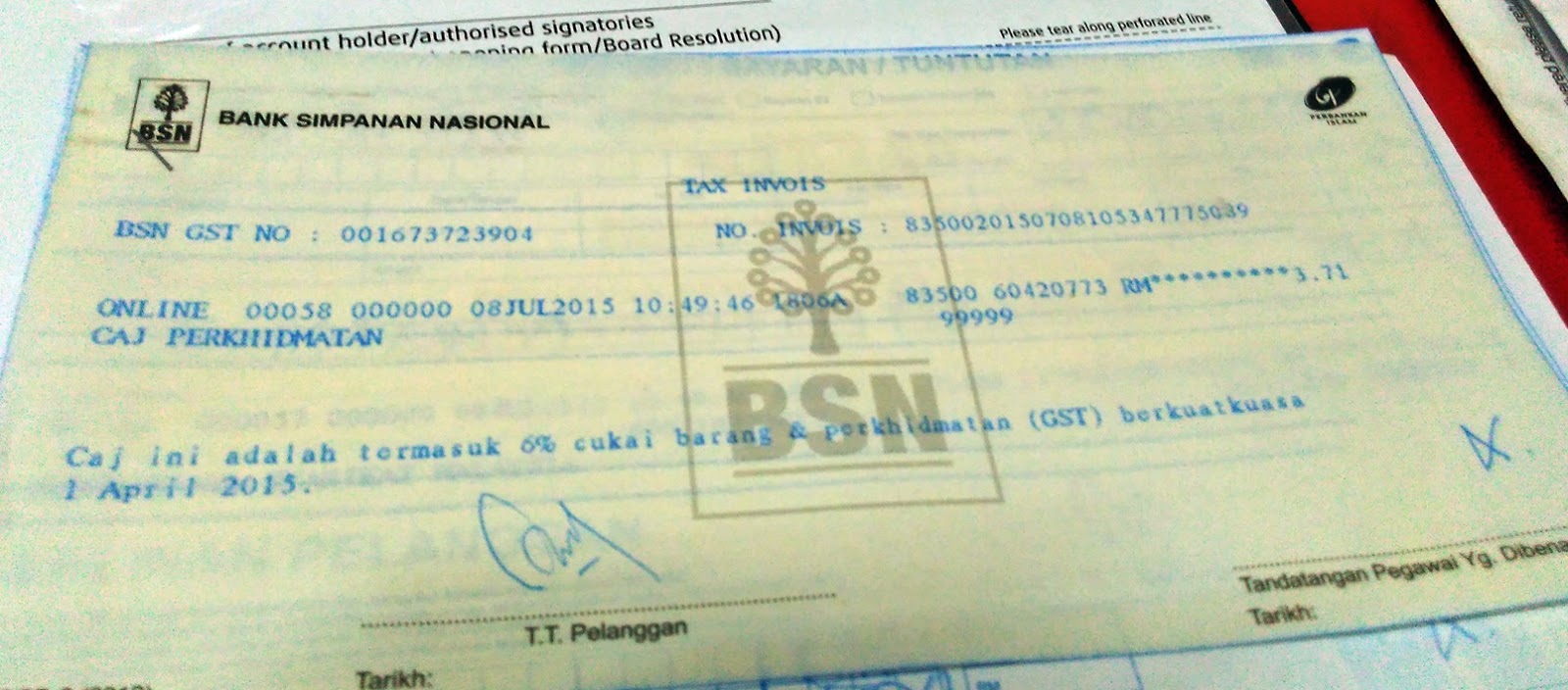 Hotch Potch Info: BSN 更新SSM 商业注册