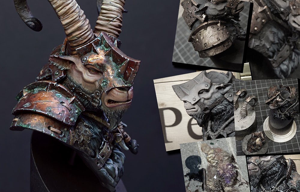 MASSIVE VOODOO: Step by Step: Sha'un, Ram-Tribe Warrior