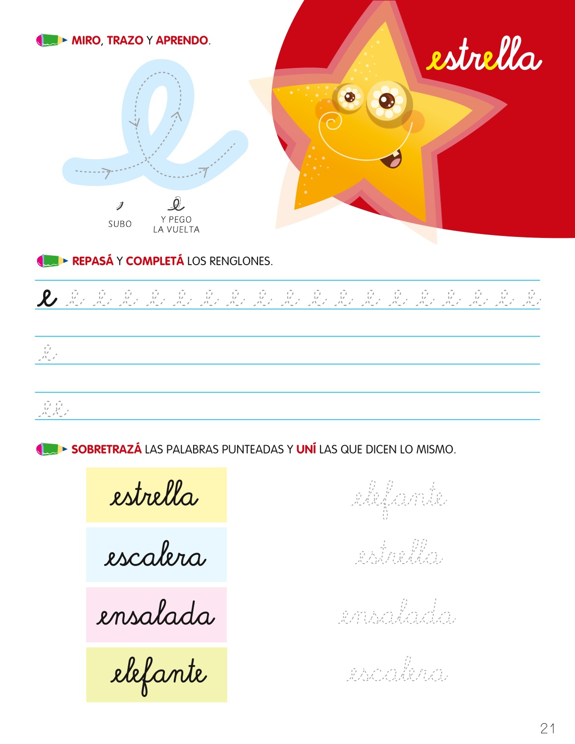 Cuaderno de Trazos en Cursiva | Materiales Educativos para Maestras