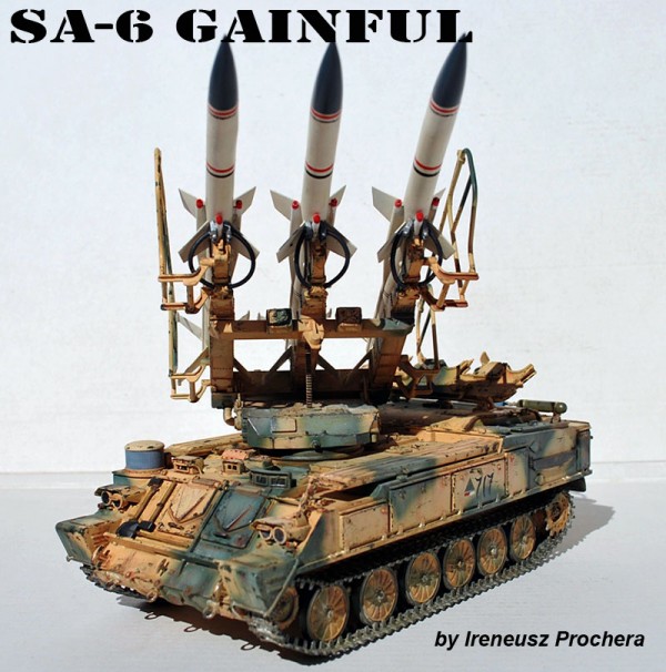 Plastic Scale Model: SA-6 Gainful Built Model Showcase