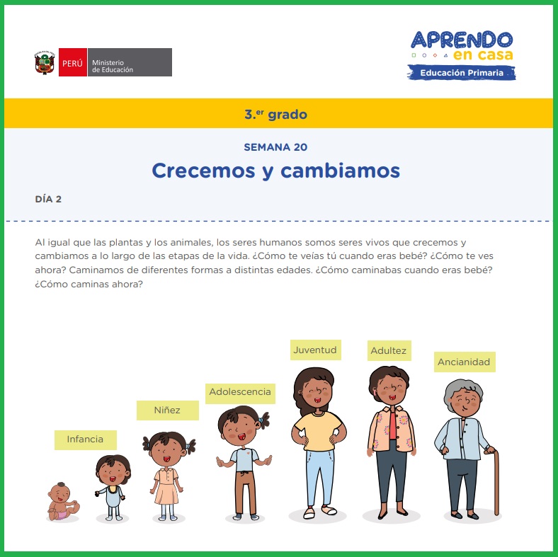 I.E. Nº 1112 VICTOR ANDRES BELAUNDE NIVEL PRIMARIA: SEMANA 20 ...