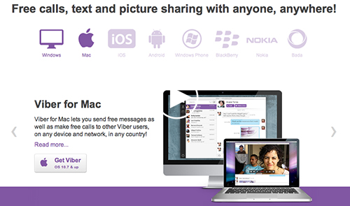 Viber ra mắt phiên bản dành cho Windows và Mac OS, bản dành cho iOS và ...