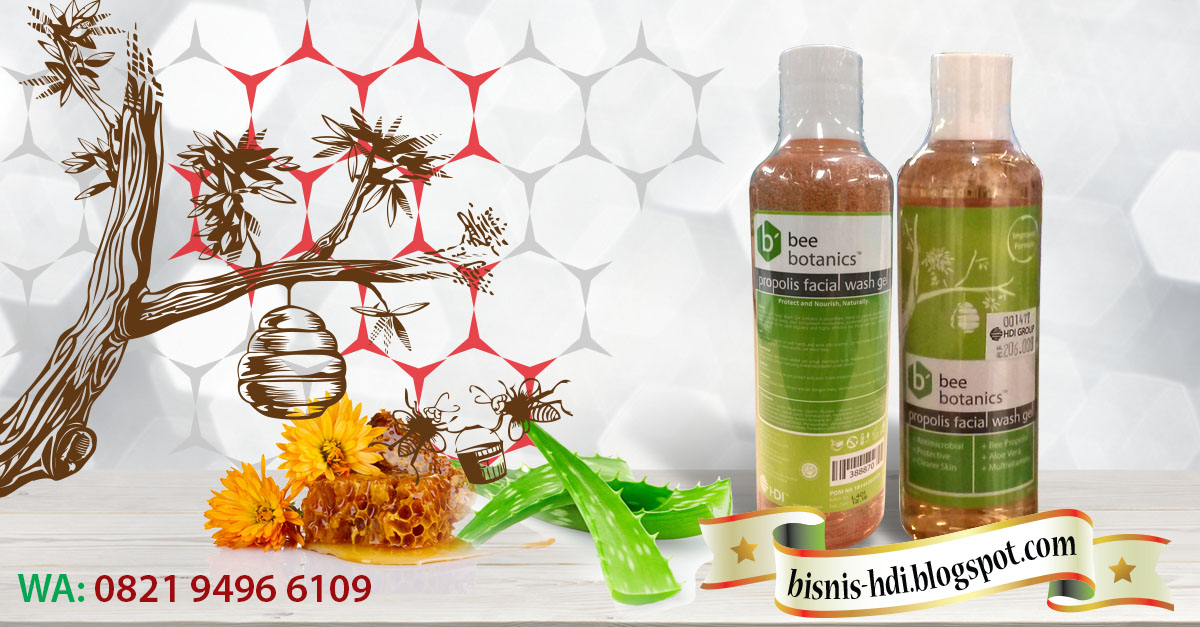 HDI Propolis Facial Wash Gel | Bisnis High Desert