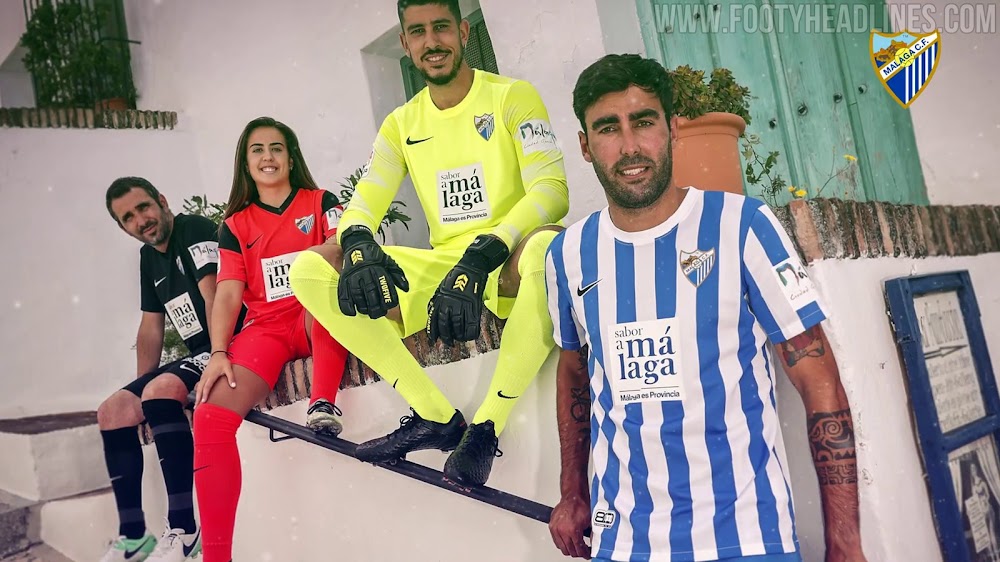 Malaga 21-22 Home, Away, Third & Goalkeeper Kits Released - Generic ...