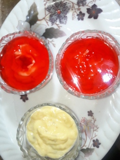 Jello Custard Dessert Recipe - Yummy Traditional