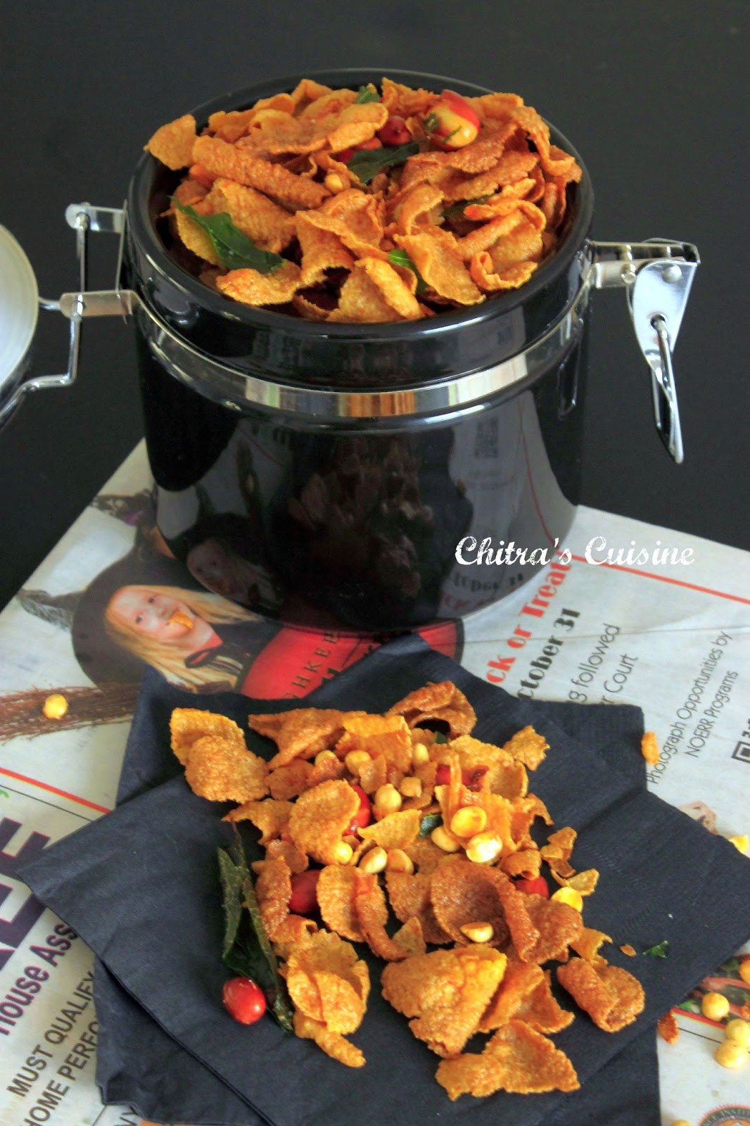 Chitra's Cuisine: Corn Flakes Mixture