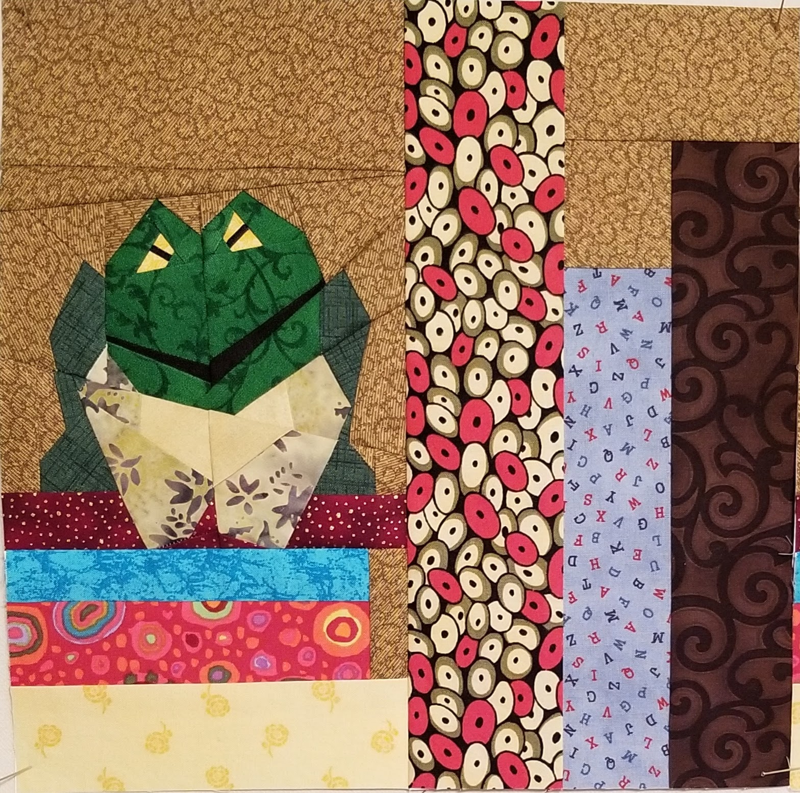 Cheryl's Teapots2Quilting: 40 Paper Pieced Blocks Done