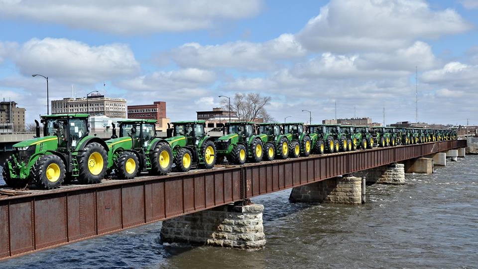Industrial History: Iowa Northern (IANR)/../CGW Bridge over Cedar River ...